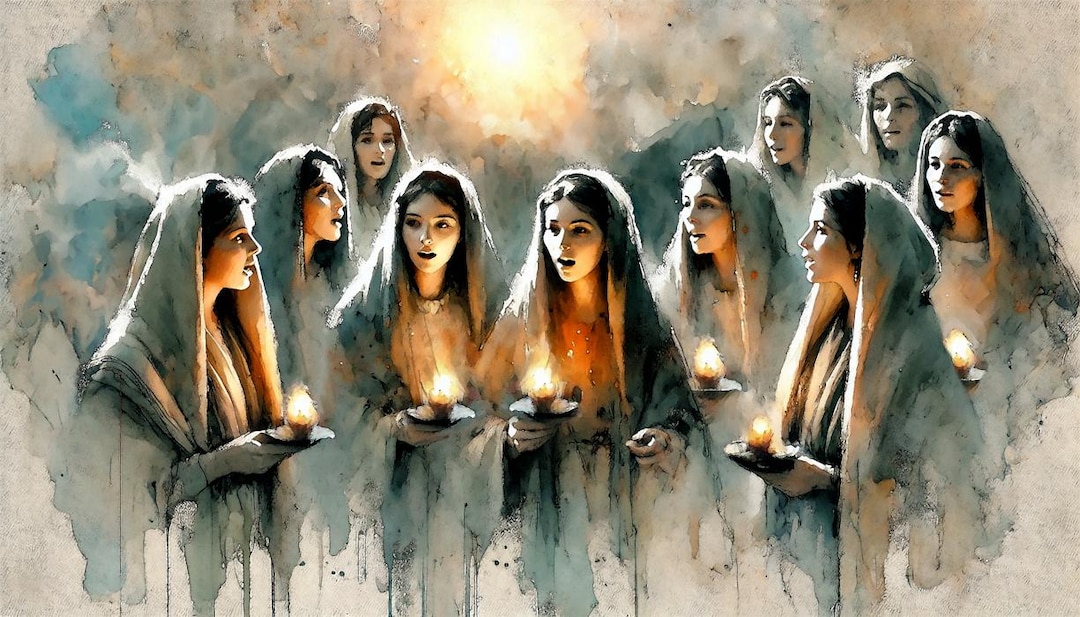 Downloadable Christian Art: "go Forth to Meet the Bridegroom ...