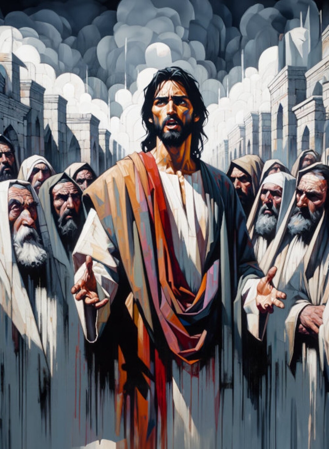 Christian Art: "whited Sepulchres." Christian Art of Jesus Christ ...