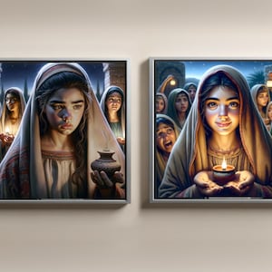 Downloadable 2 Piece Wall Art: "some Were Foolish" and "some Were Wise ...