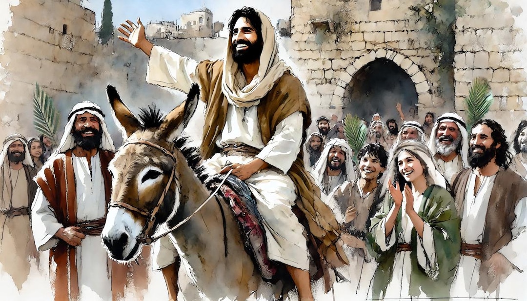 Christian Art: "blessed is the King of Israel." Printable Download Art ...
