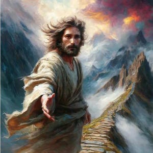 Christian Art: "i Will Help" Printable Download Wall Art of Jesus ...