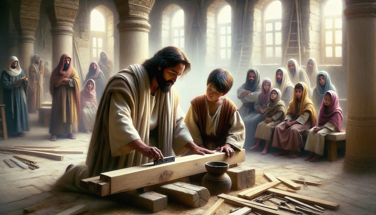 Christian Art: "the Carpenter of Nazareth." A Printable, Digital ...