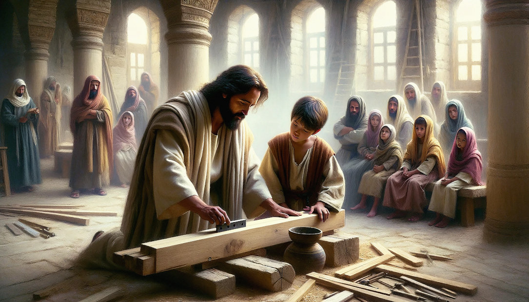 Christian Art: "the Carpenter of Nazareth." A Printable, Digital ...
