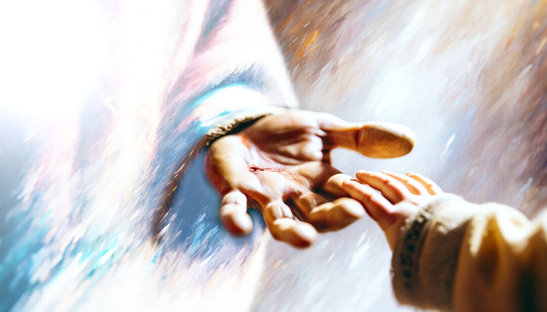 Christian Art: "touch My Hands," Printable Download Art of a Child ...