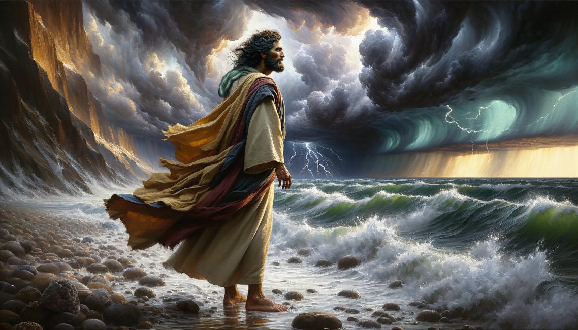Christian Art: master of Ocean and Earth and Skies. A Printable ...