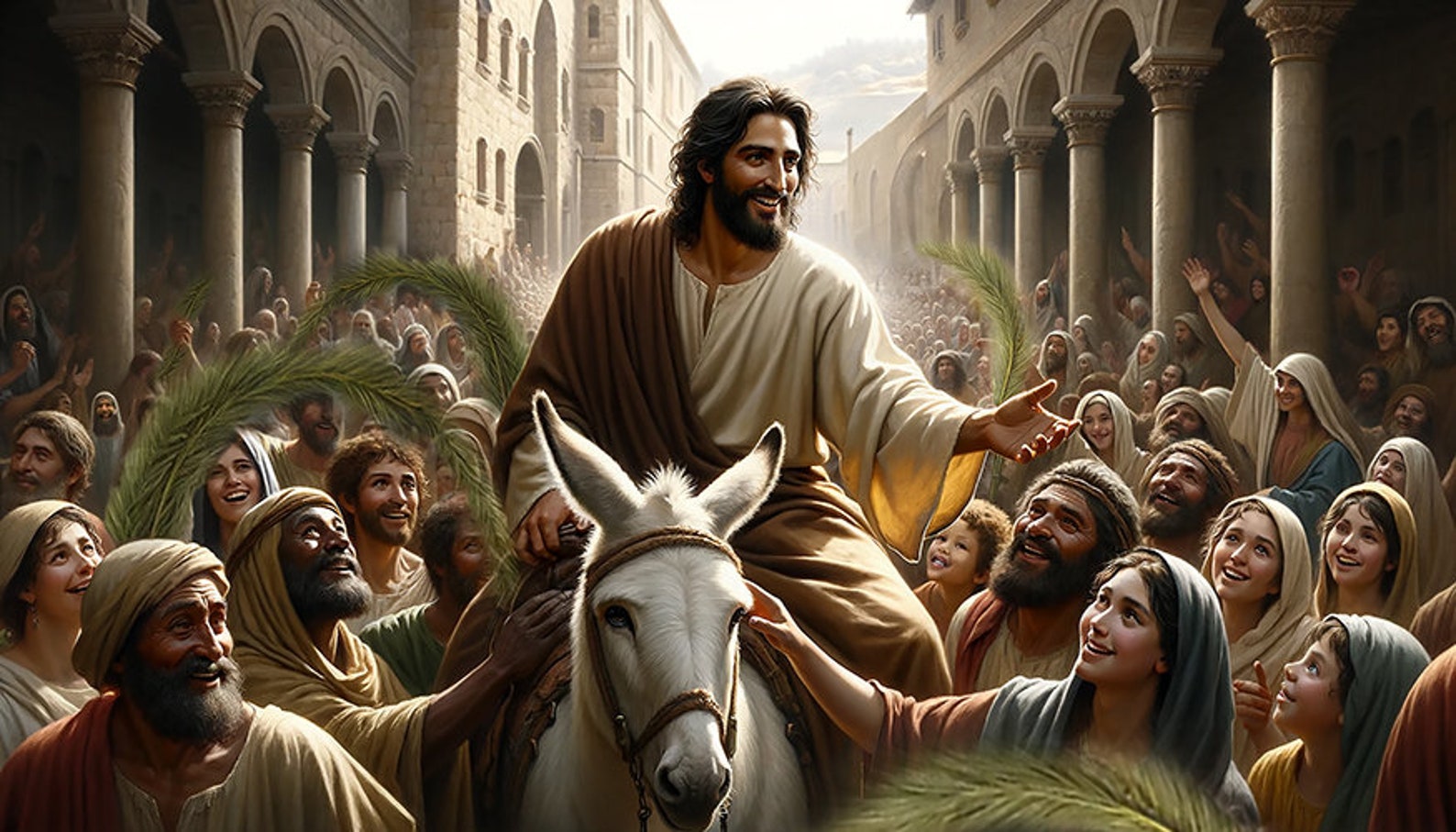 Christian Art: "blessed is the King That Cometh." Printable Download ...