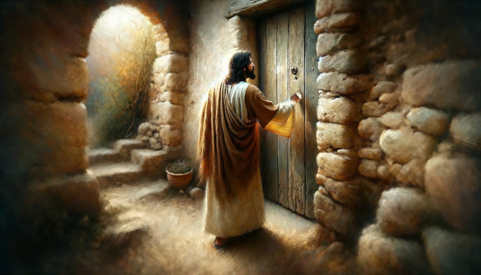 Christian Art: "i Stand at the Door and Knock." A Downloadable ...