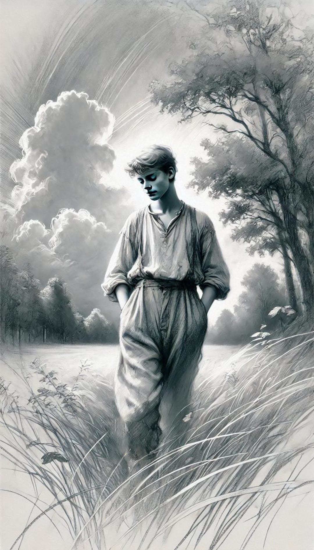 Christian Downloadable Art: "let Him Ask of God." Printable Art of ...