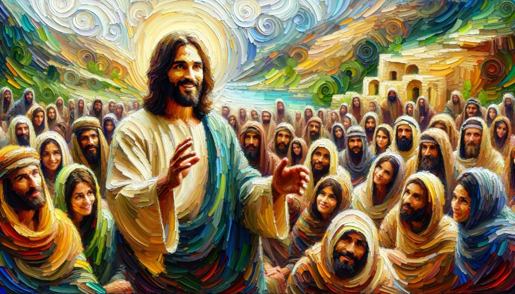 Christian Art: "he Opened His Mouth and Taught Them." Printable ...