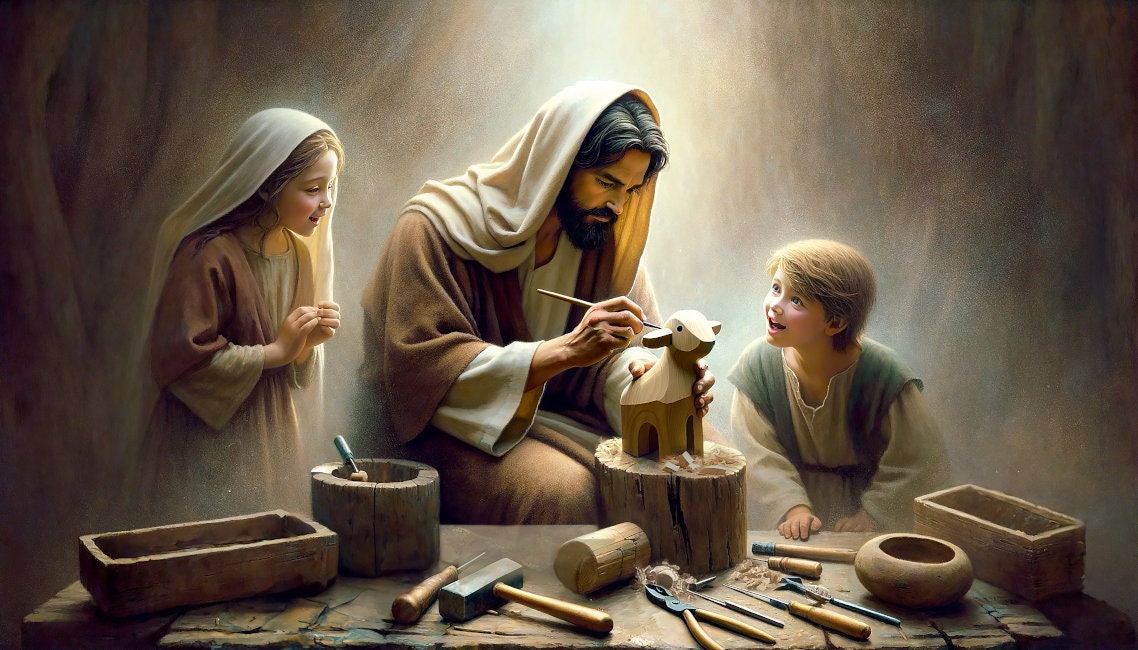 Christian Art: "shaper of Wood, Shaper of Souls." Printable Download ...