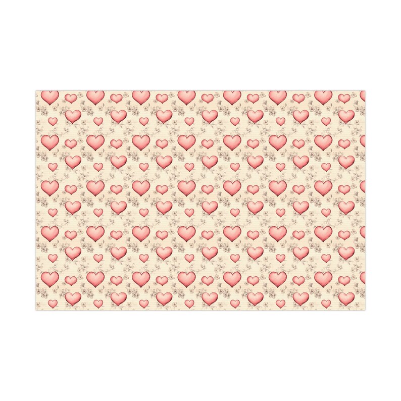 Pink Gift Wrapping Paper Unique Holiday & Birthday Gift Wrap Valentine ...