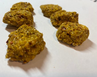 Chicken Treats Rolled, 1lb Bag, USA Made Chicken Treat Ball, Chicken ...