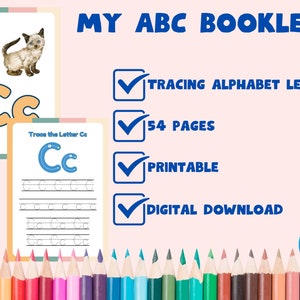 My ABC Booklet - Etsy