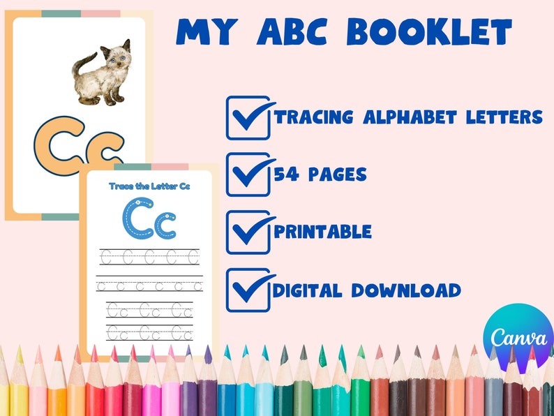 My ABC Booklet - Etsy