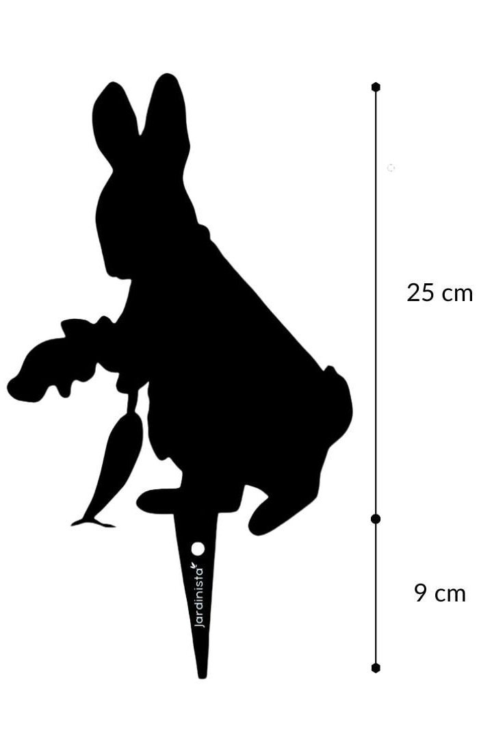 Peter Rabbit Silhouette - Peter Rabbit - Rusty Metal - Metal Garden ...
