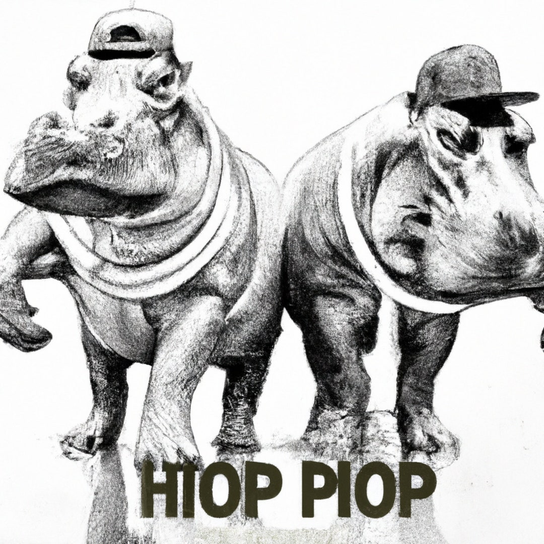 Hiop Piop Hippo Harmony: Instant Downloadable Wall Art for Your ...