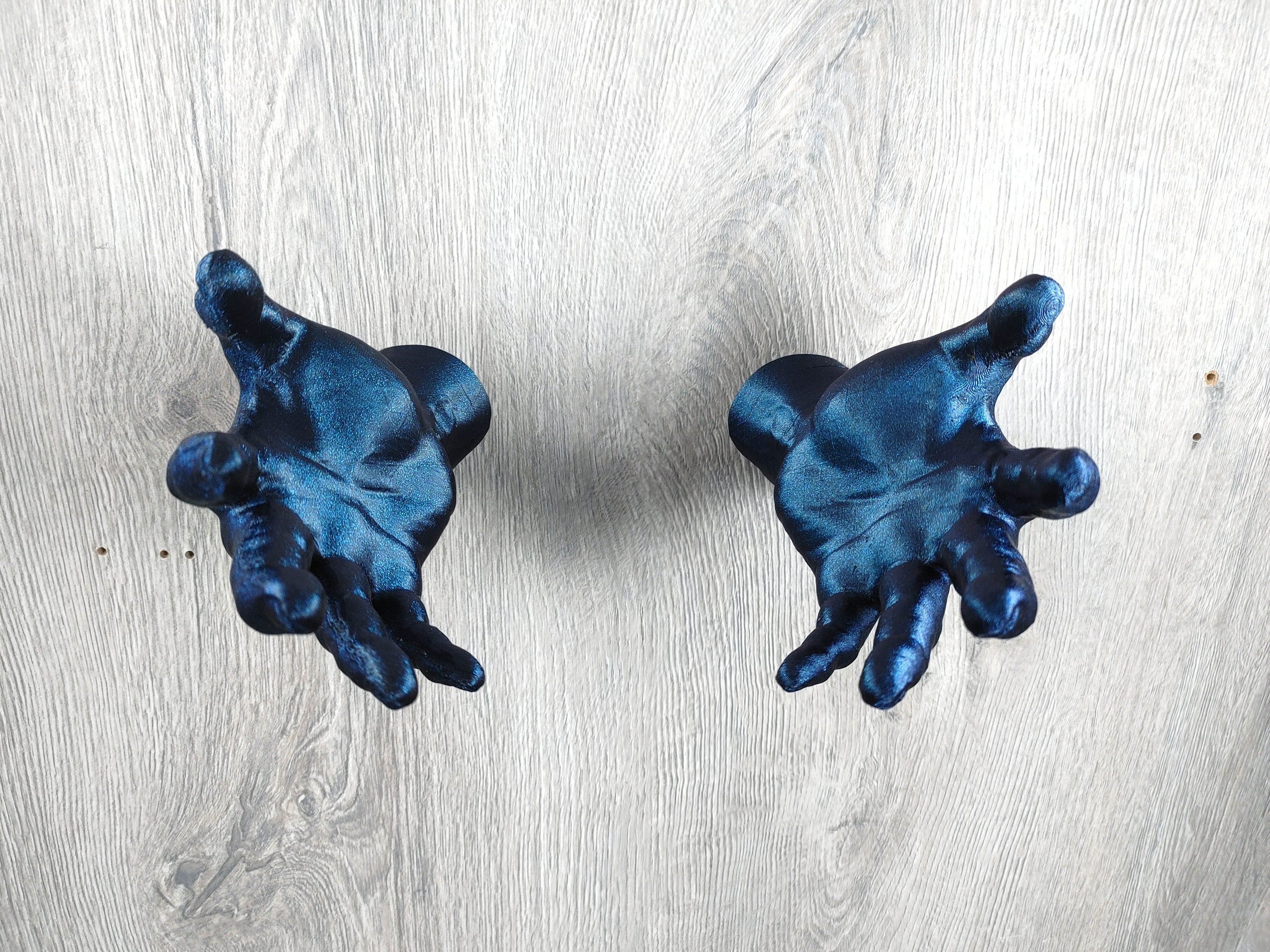 Hand Basketball Holder 3D Printing Highly Detailed Double Hand for ...