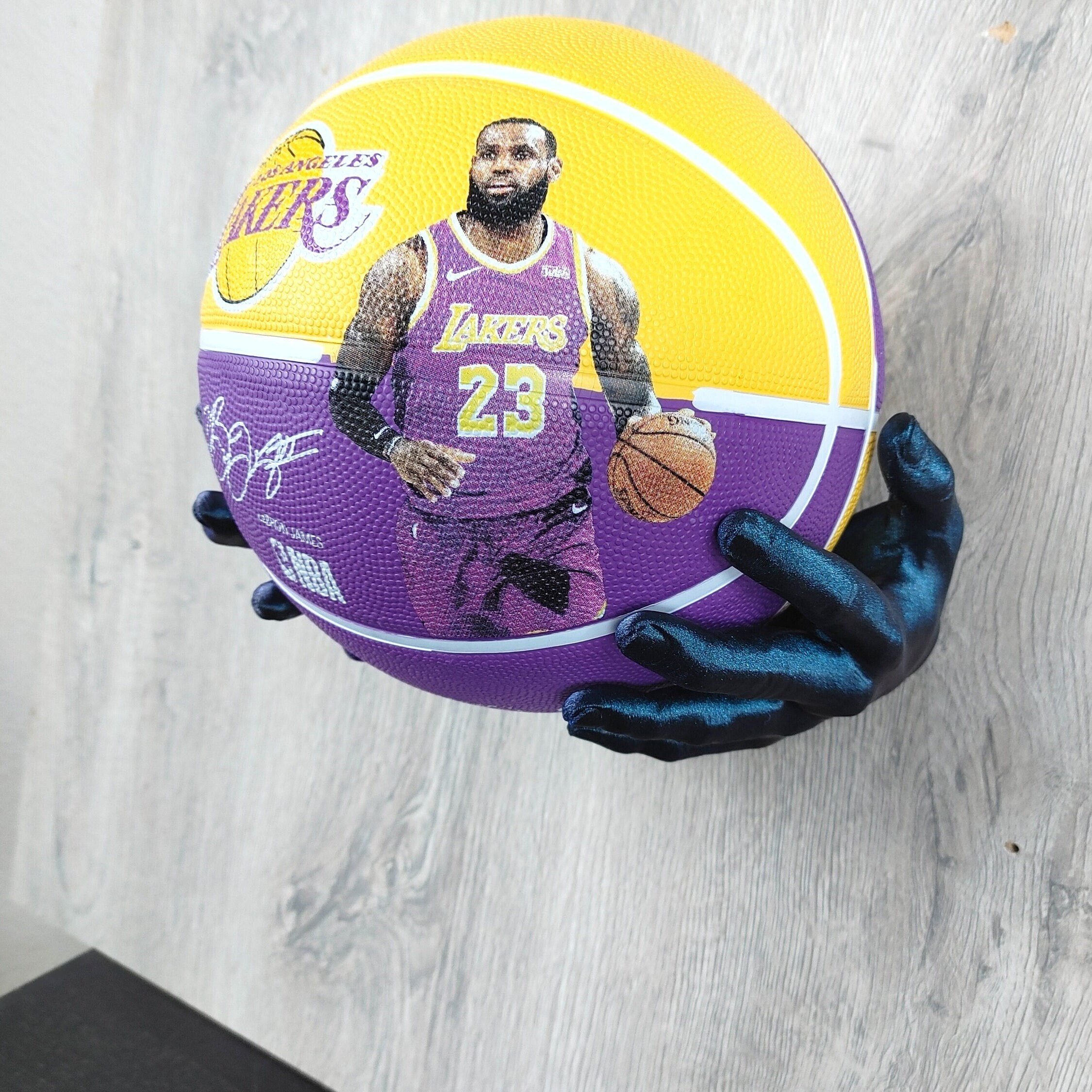 Hand Basketball Holder 3D Printing Highly Detailed Double Hand for ...