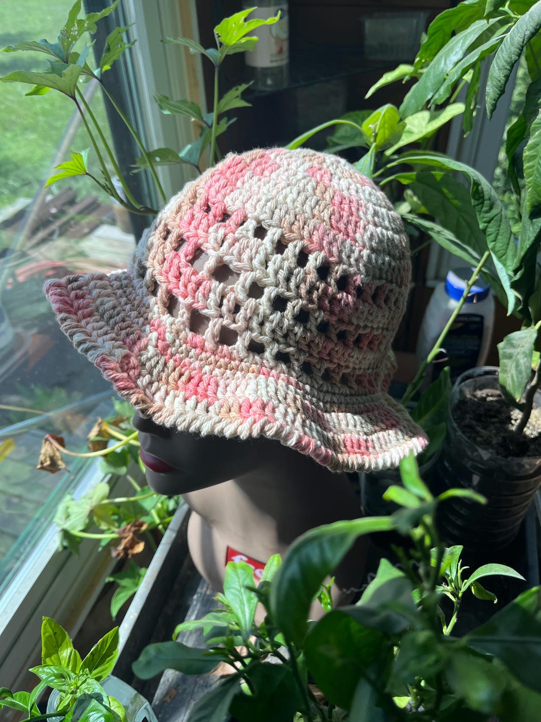 Grid-lane Crochet Hat *pattern Only* - Etsy