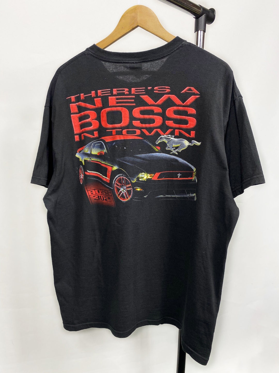 Vintage Mustang Shirt Ford Boss 302 - Etsy