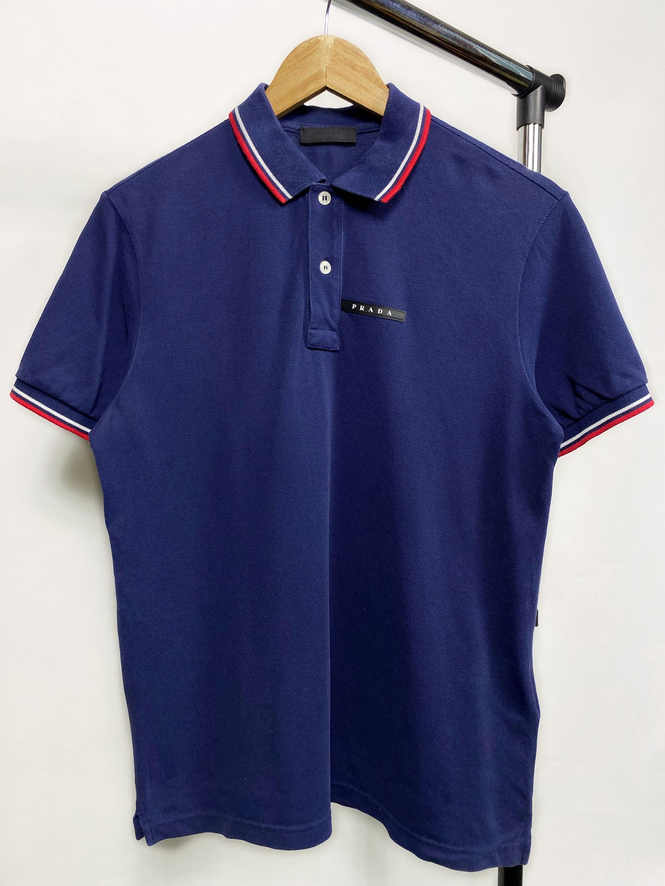 Prada Polo Shirt - Etsy Prada Polo Shirt - Etsy