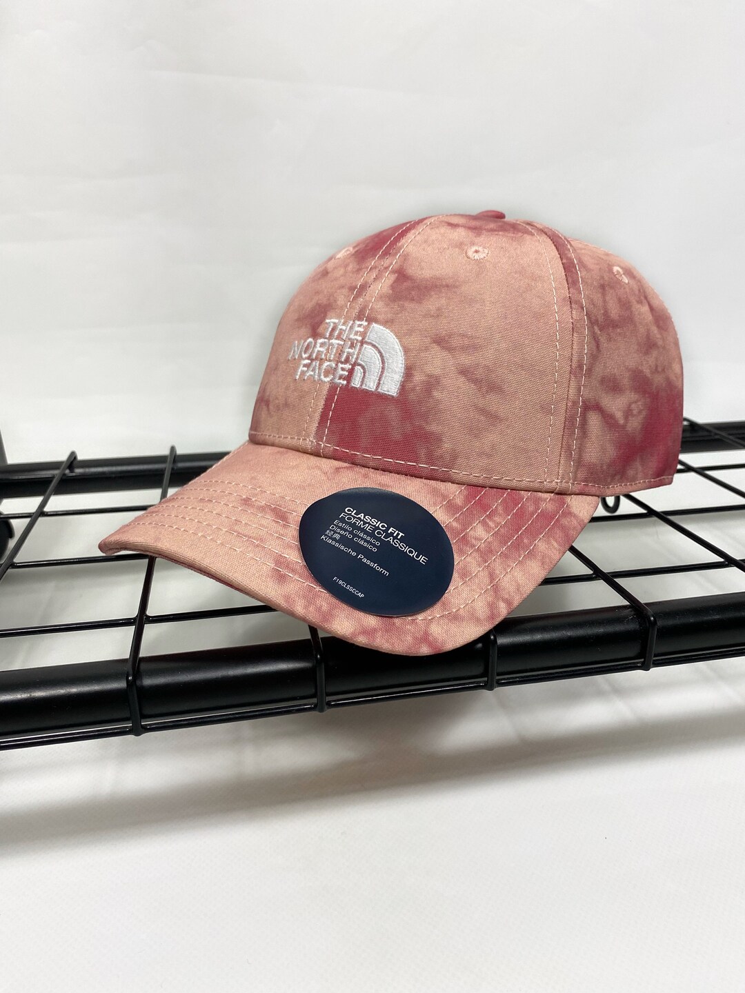 The North Face Baseball Cap Tie Dye Unisex Pink - Etsy