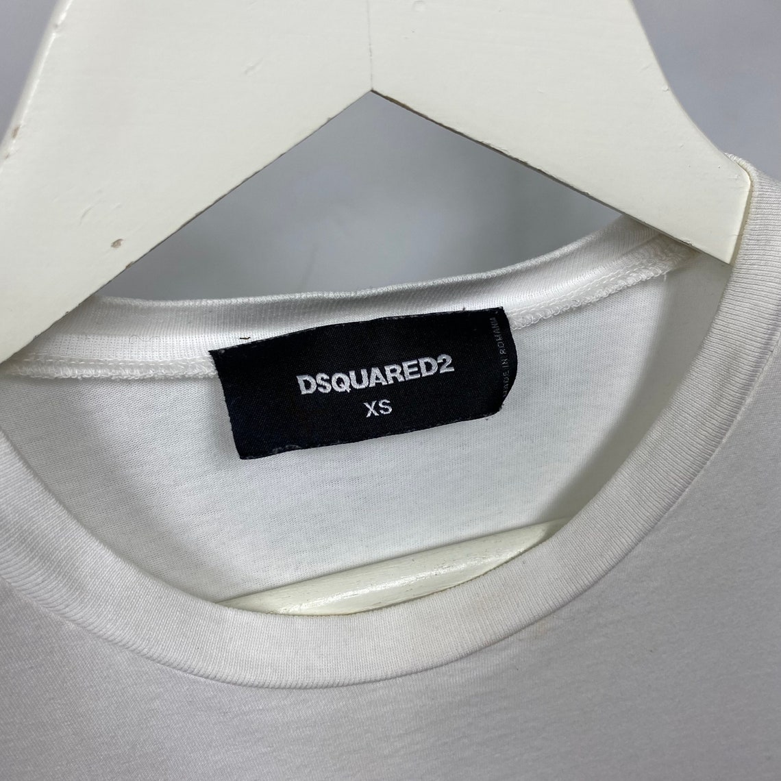 Dsquared 2 Big Center Logo Tee Xs - Etsy