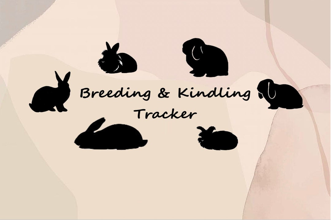 Rabbit Breeding and Litter Tracker - Etsy
