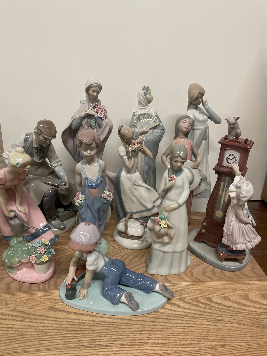 Large Lot of Handpainted Figurines - Etsy