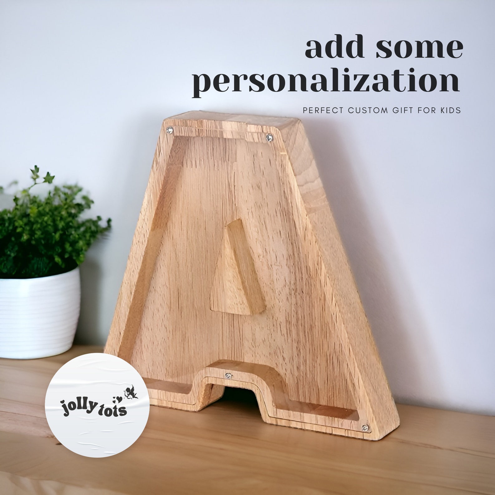 Personalized Wooden Piggy Bank Kids Name Bank Nursery Decor - Etsy