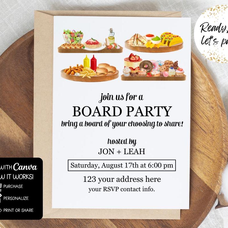 Bring a Board Night - Etsy UK
