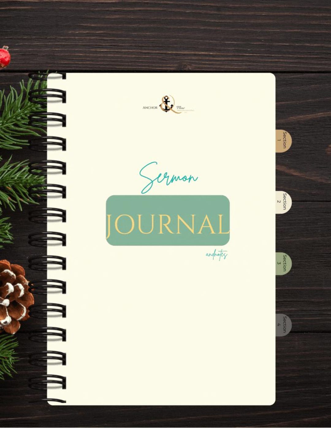 Digital Sermon Journal PDF | Printable Bible Study Notes | Christian ...