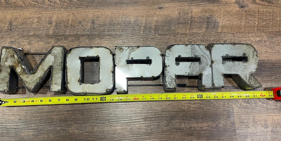 Dodge Mopar Emblem Sign - Etsy