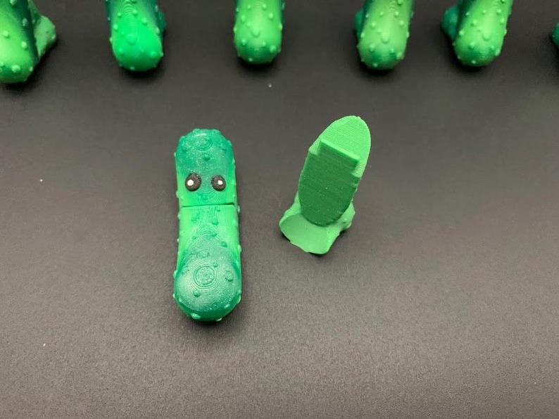 3D Printed Tickle Pickle Butt Stand for Tickle Pickles Funny Desk Decor ...