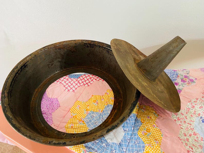 Antique Primitive Tin Pie & Cake Pan Bundle Lot - Etsy