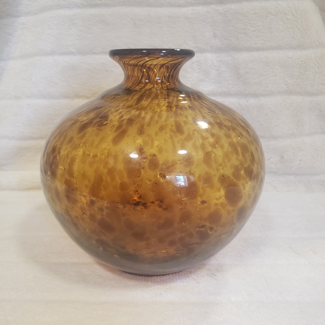 Leopard Cheetah Round Small Vase - Etsy