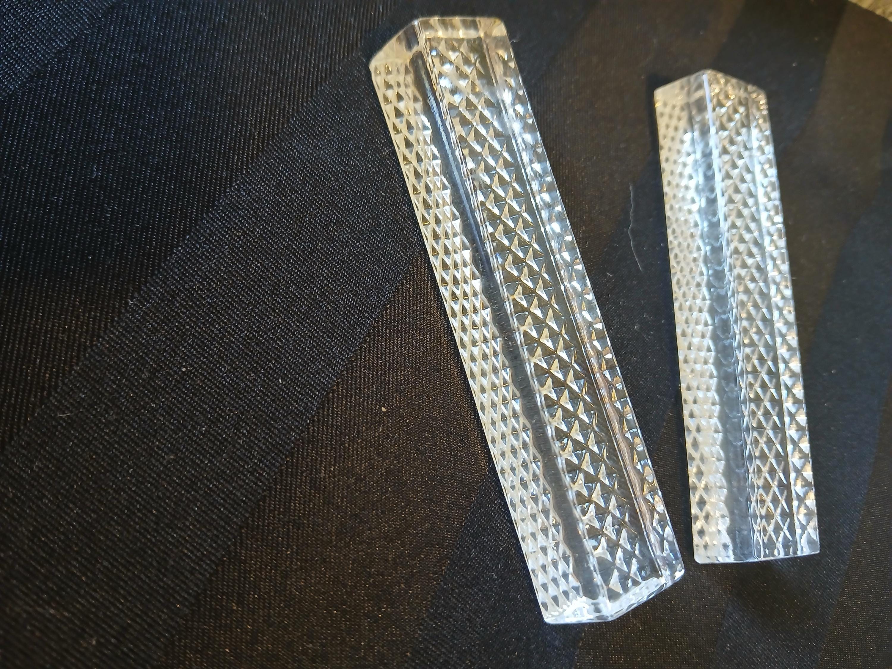 12 Stunning Knife Rests Crystal Diamond Cut Pattern - Etsy