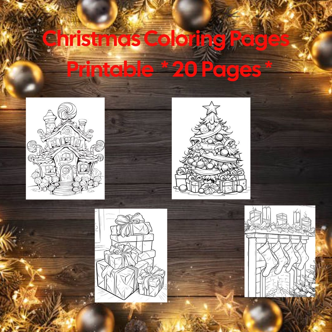 Christmas Coloring Pages | Christmas Printable | Christmas Activities ...