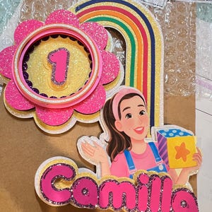 Ms Rachel Cake Topper or Cupcake Toppers - Etsy