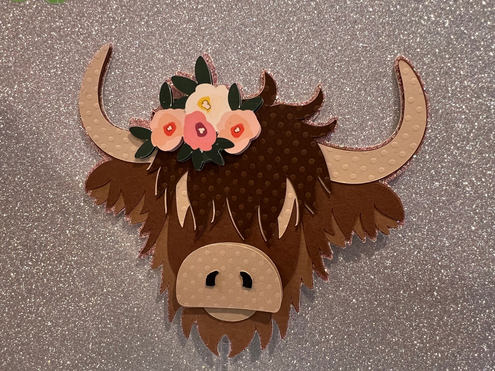 Highland Cattle Cake Topper - Etsy