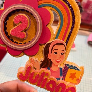 Ms Rachel Cake Topper or Cupcake Toppers - Etsy