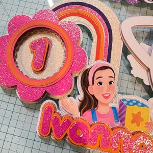 Ms Rachel Cake Topper or Cupcake Toppers - Etsy