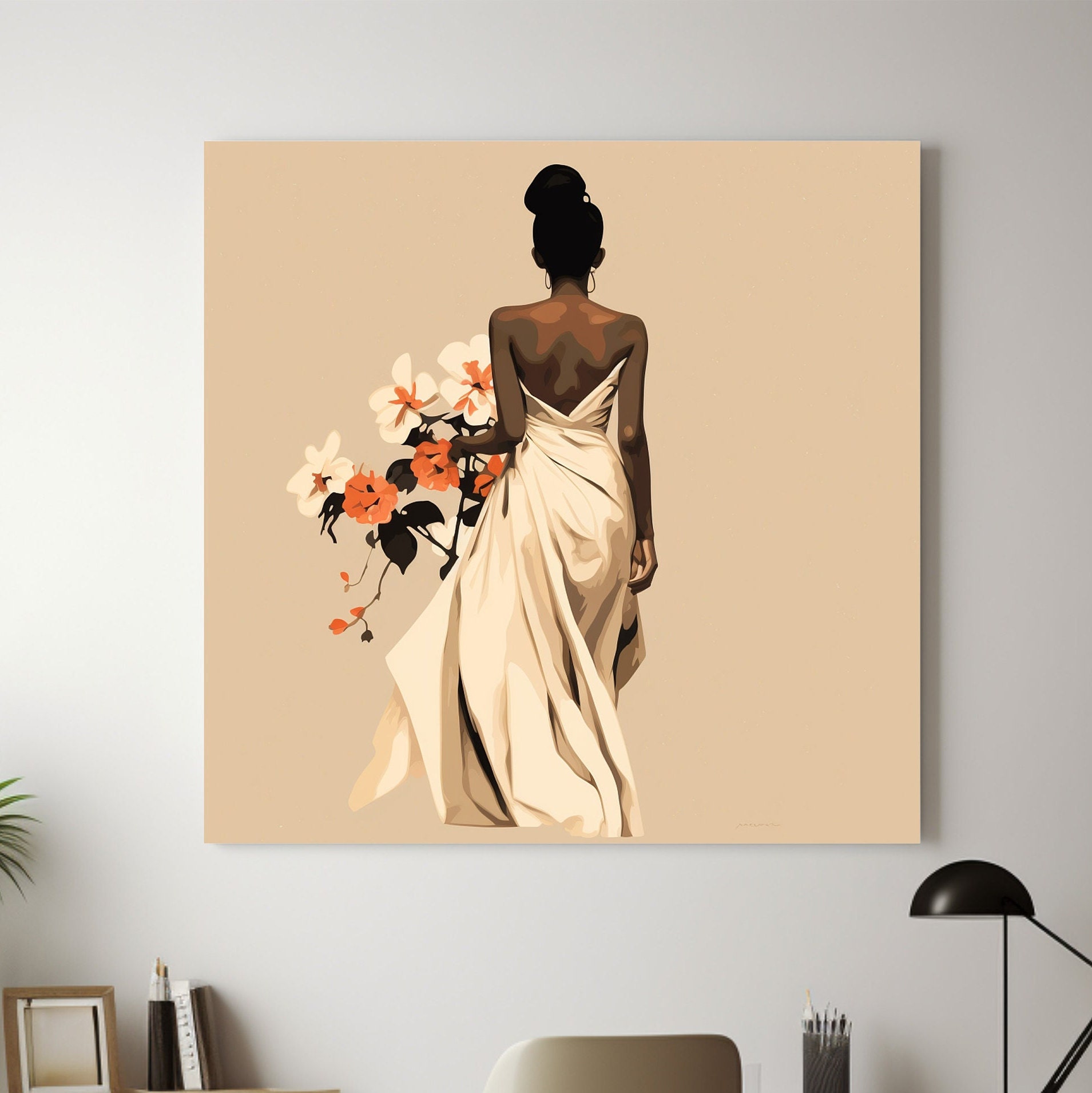 Black Woman Art Black Girl Art Print Black Girl Poster - Etsy
