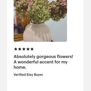 Dry Hydrangea Bouquet ,hydrangeas, Natural Dried Flowers, Everlasting ...