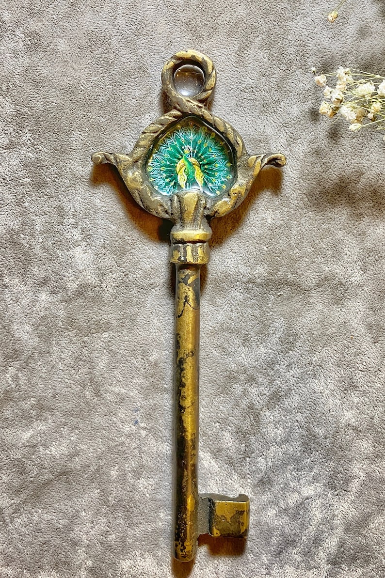 Old Keys,vintage Old Keys, Keys Abstract,wall Art, Handmade Framed ...