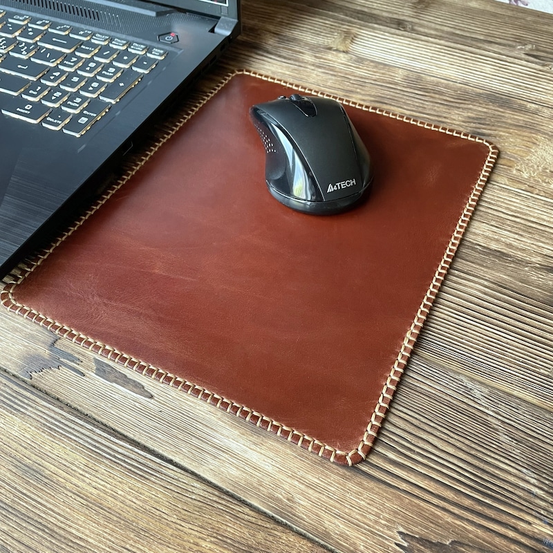 Leather Mouse Pad - Etsy