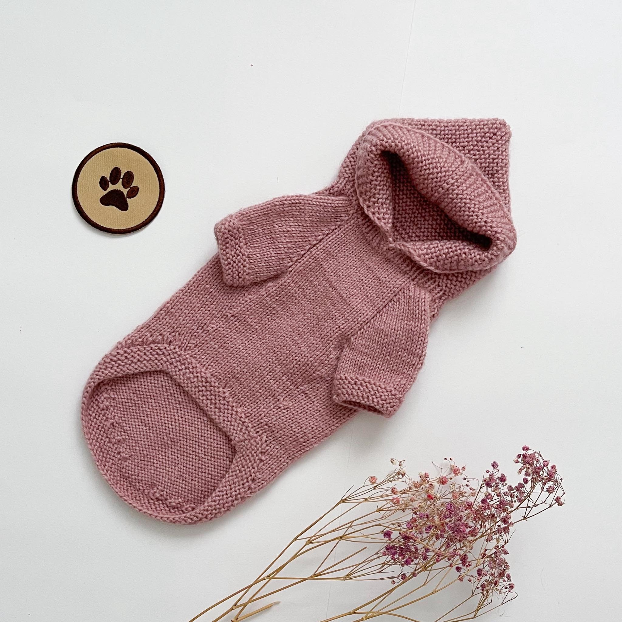 Dachshund Yorkie Сhihuahua Pikinese Spitz Sweater, Wool Sweater for ...