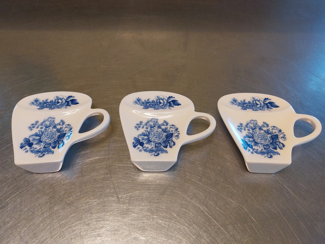 SPODE Porcelain Blue Room Garden Tea Bag/spoon Rest - Etsy
