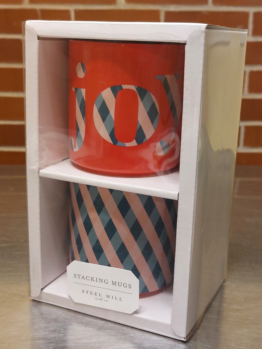 Brand New Stacking Holiday Mugs by Steel Mill - Etsy