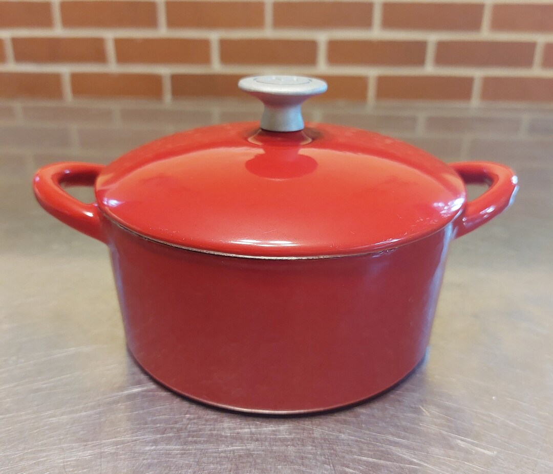 Mario BATALI, by Dansk, Red, Cast Iron, Dutch Oven/pot - Etsy